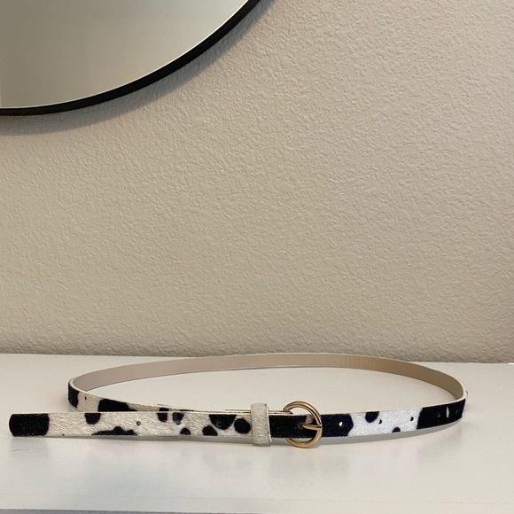 Accessories | Cow Print Belt | Poshmark